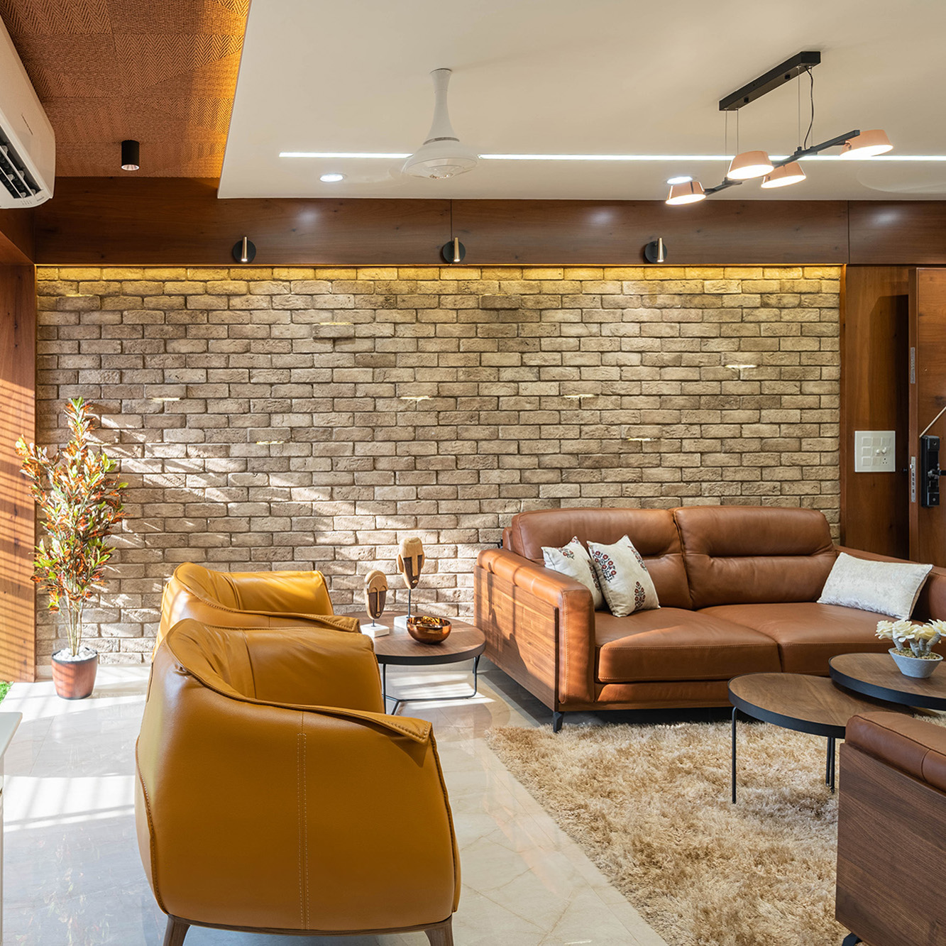 Penthouse Interior in Ahmedabad | Luxury by Prashant Parmar Architect