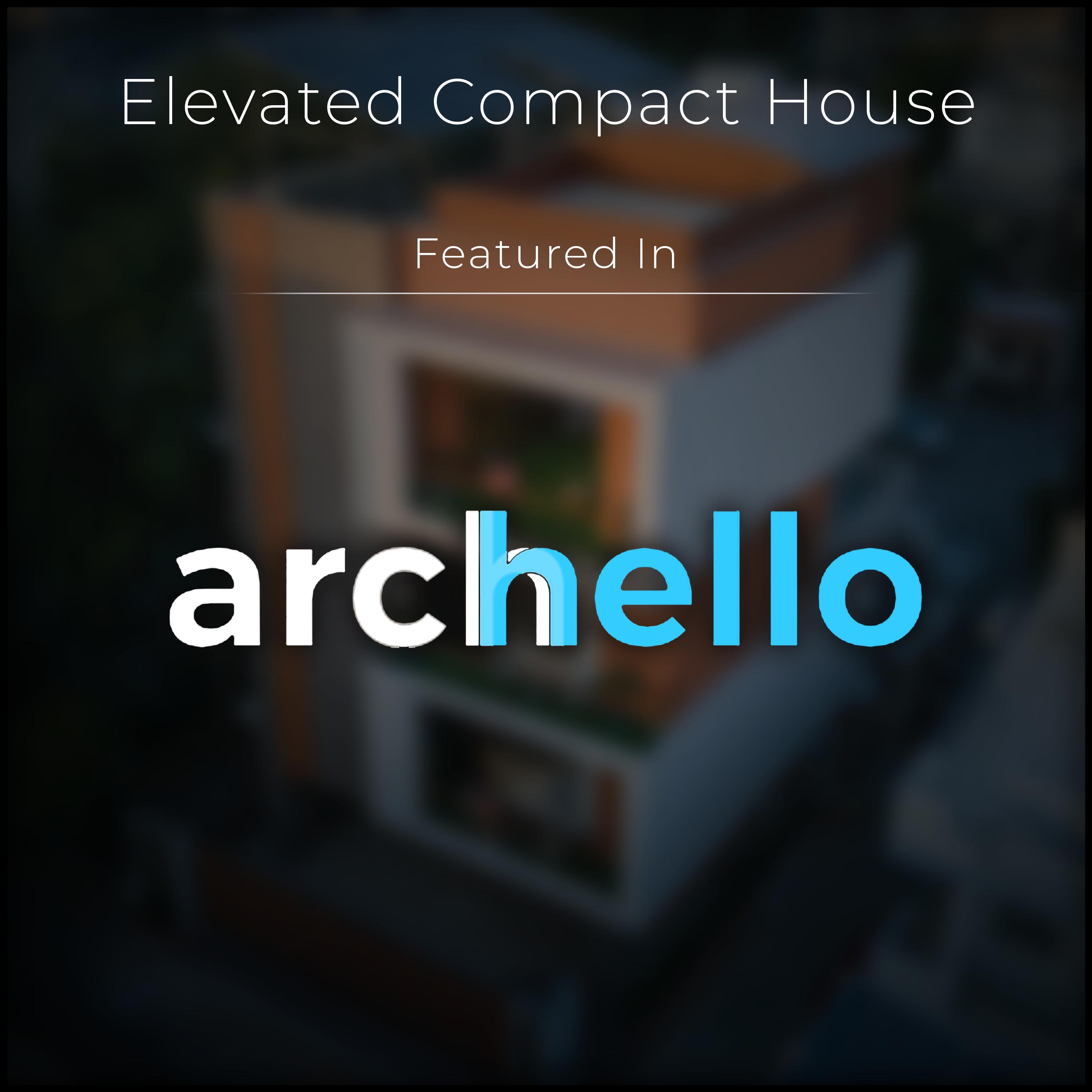 Elevated Compact House | Smart Space Design by Prashant Parmar Architect