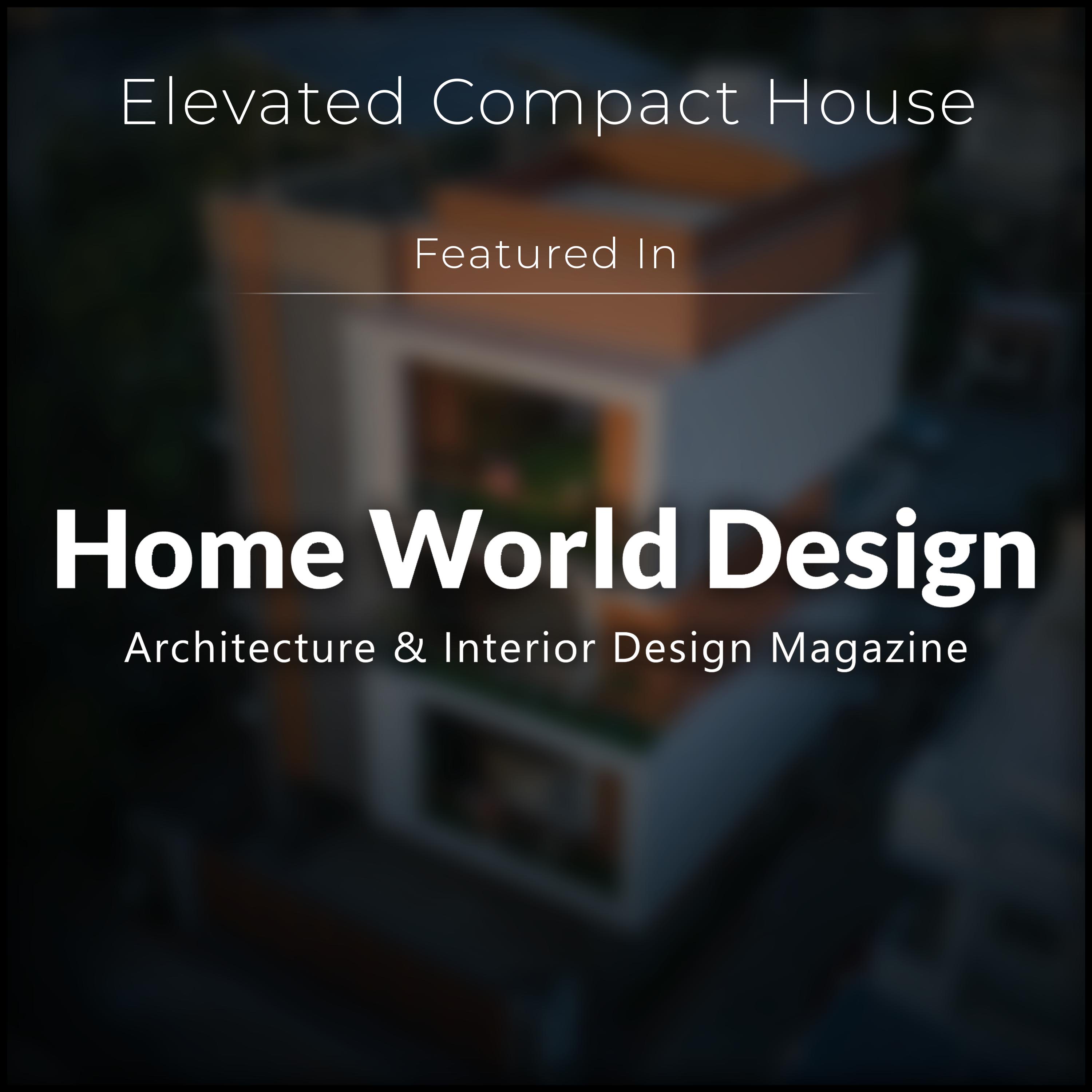 Elevated Compact House | Smart Space Design by Prashant Parmar Architect